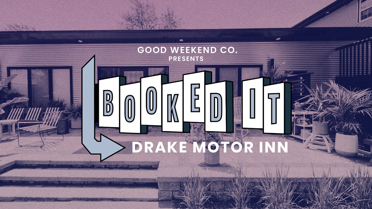 BOOKED IT! The Drake Motor Inn - YouTube