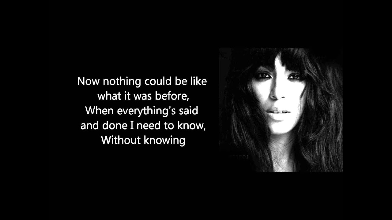 Loreen - Do We Even Matter. HQ + Lyrics (Heal Album CD rip) - YouTube