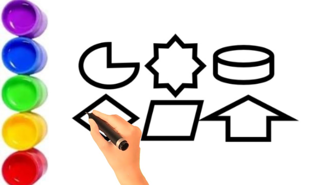 "Learn Shapes the Fun way: Drawing and Coloring Extravaganza"🎖️🎖️🎖️🎖️🎖️ ...