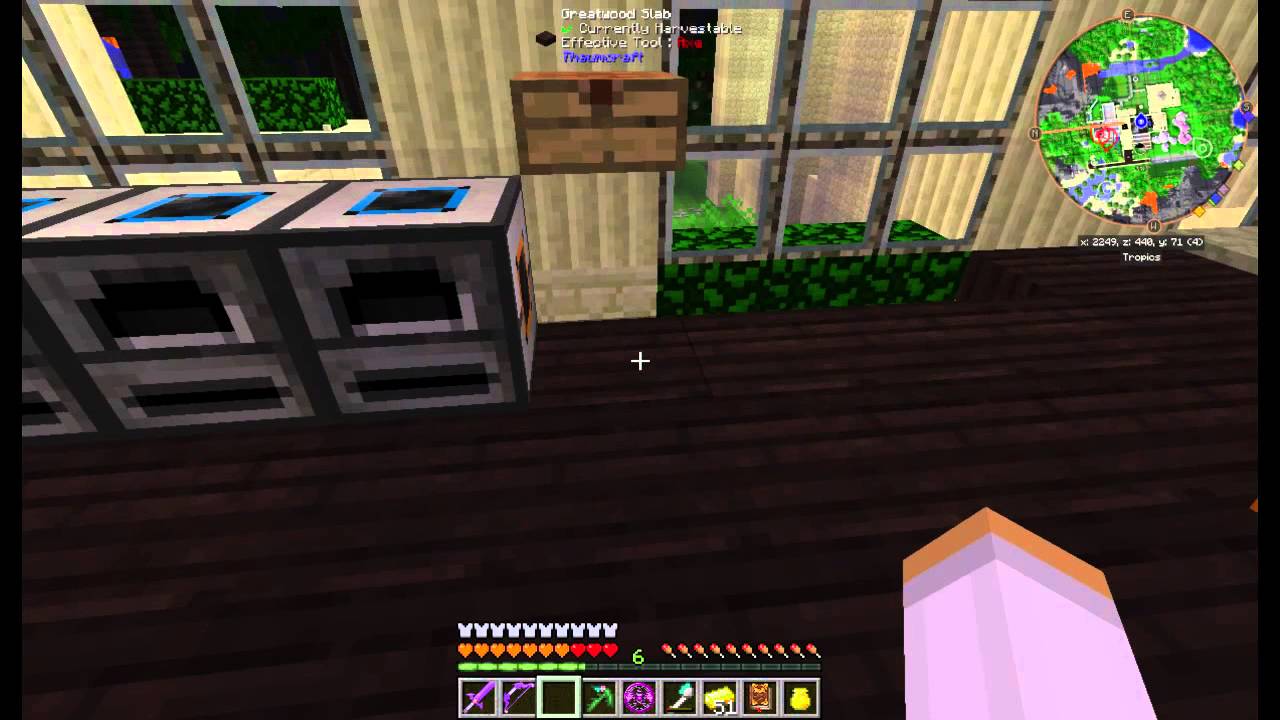 MINECRAFT INFINITY FTB MOD S1E8 - "RUNIC DUNGEONS AND THAUMCRAFT START ...