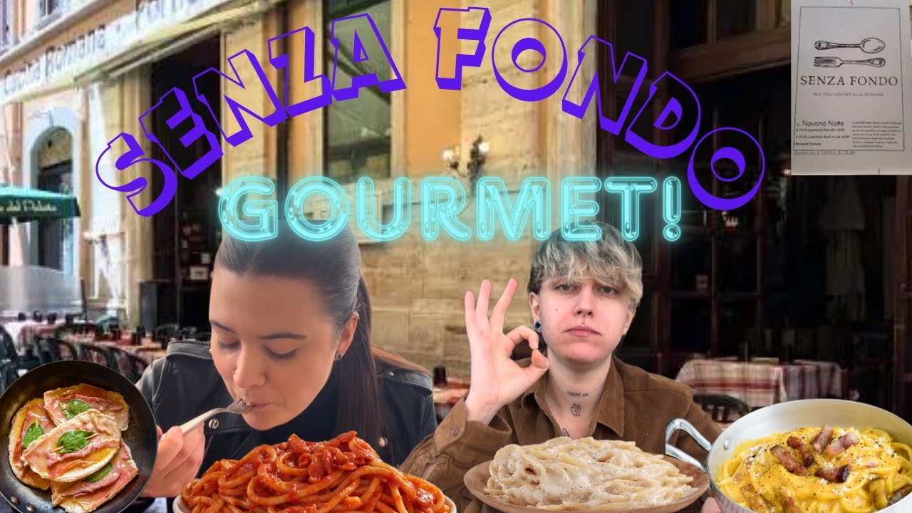 SENZA FONDO-RISTORANTE ROMANO! E' GOURMET? - YouTube