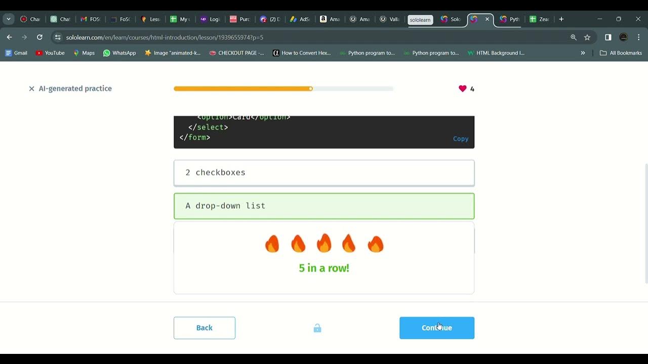 24 Landing Page Project | Introduction to HTML | Sololearn - YouTube