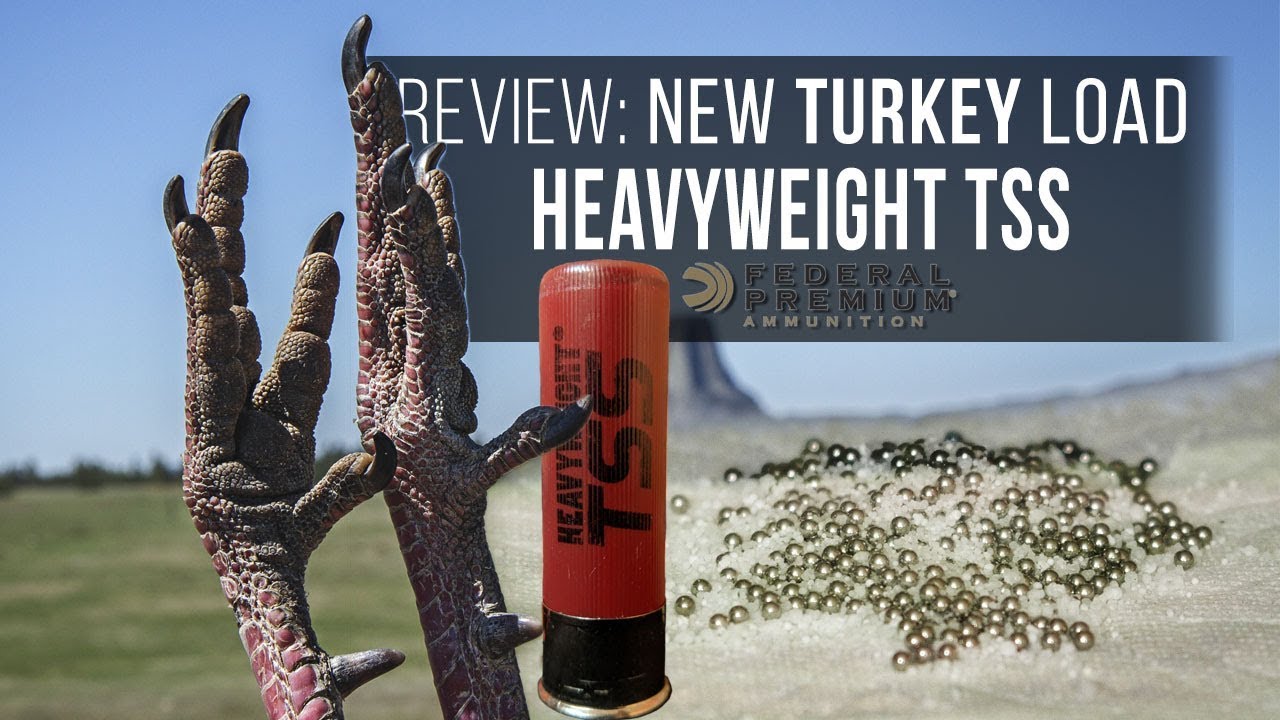 Federal's Heavyweight TSS Turkey Hunting Load - A Quick Review - YouTube