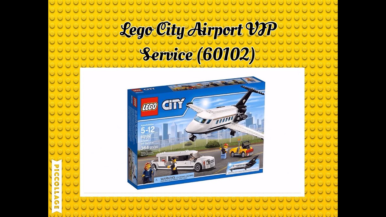 Lego City Airport VIP Service (60102) - Review - YouTube