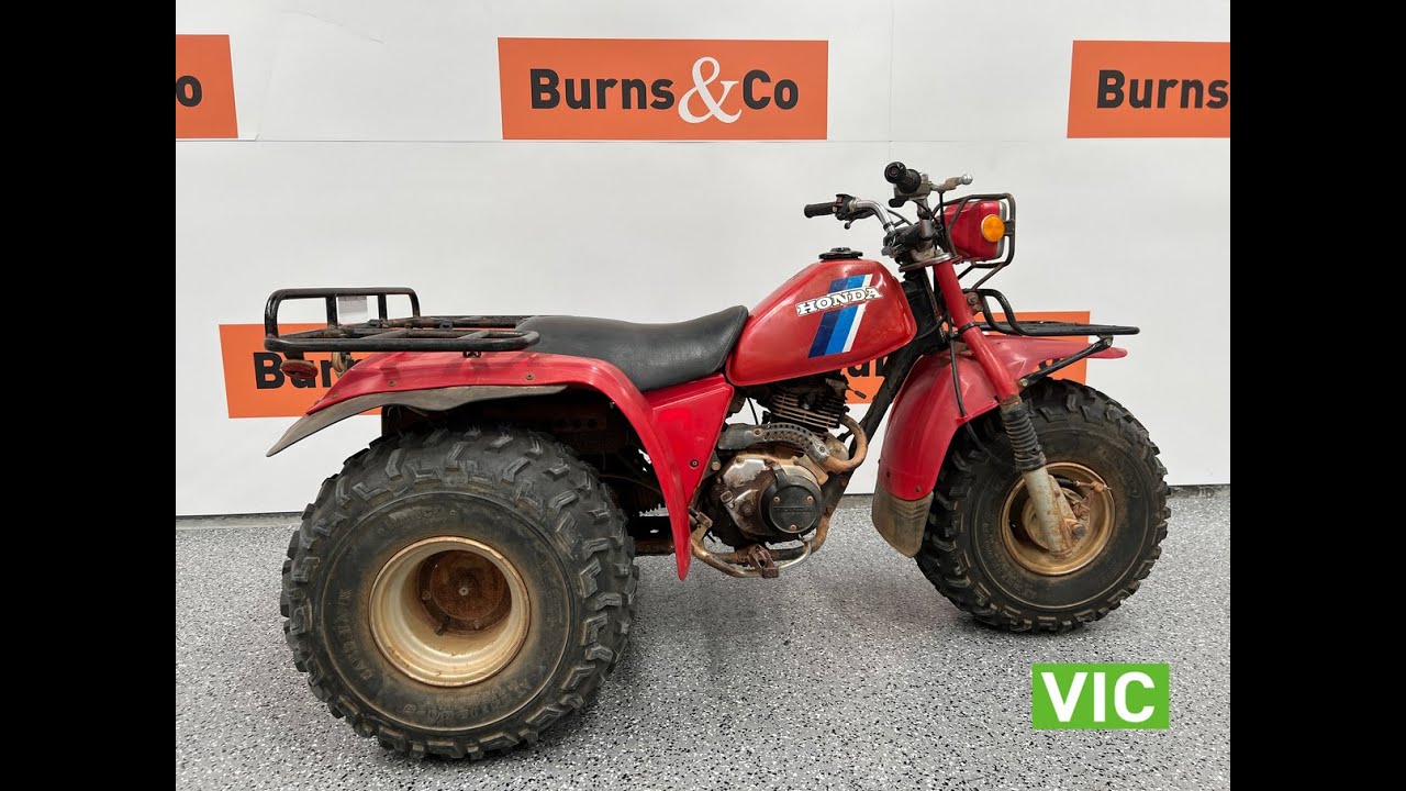 1984 Honda ATC200ES Big Red - YouTube