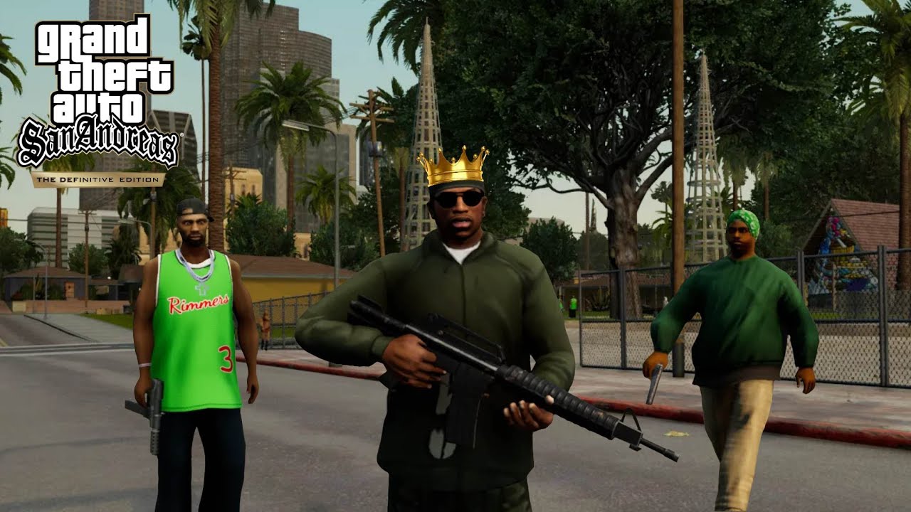 Taking Over All Gang Territories in GTA SA: The Definitive Edition ...