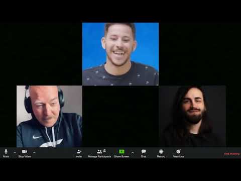 Ryan, Frank and Dani sing Dame Da Ne on Zoom | Brawl Stars - YouTube