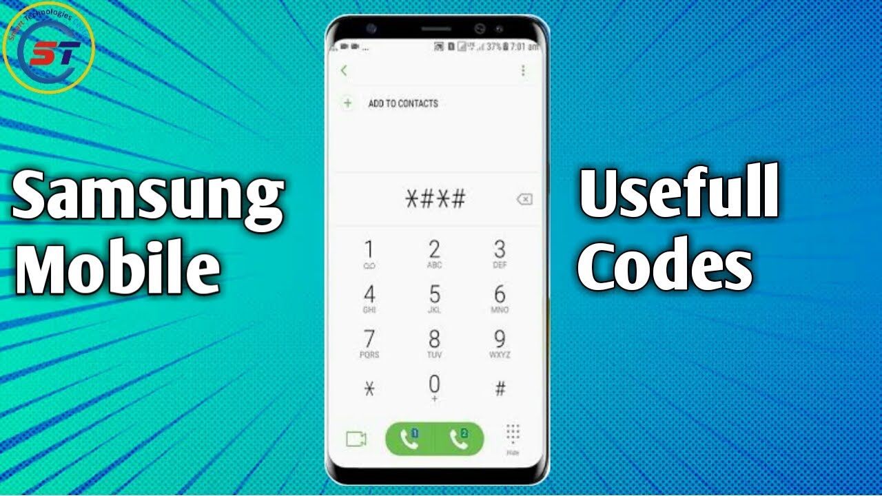 Useful codes for All Samsung Phones || 7 Secret codes of Samsung mobile ...