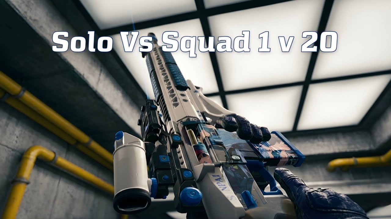 DELTA FORCE SOLO VS SQUAD | 1 v 20 - YouTube