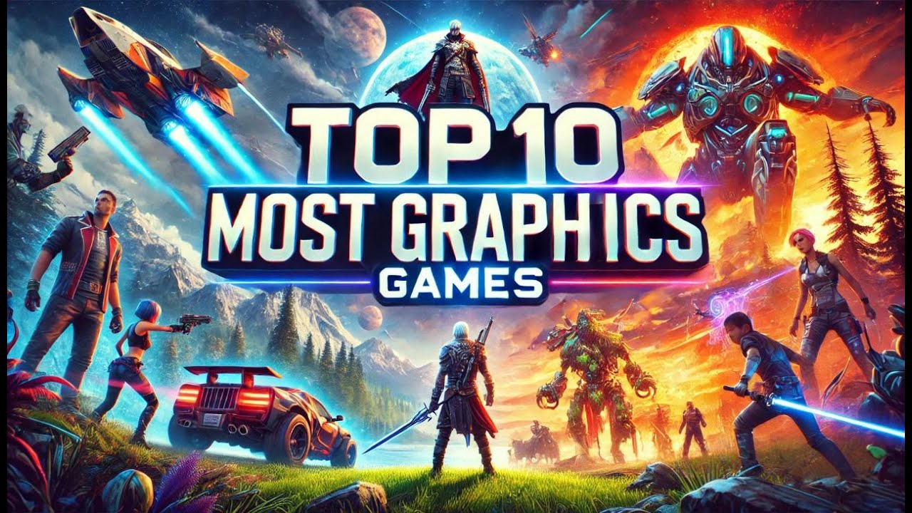 Top 10 Most Graphics Games 2024 for Mobile | Best Visual Games🔥🔥 - YouTube