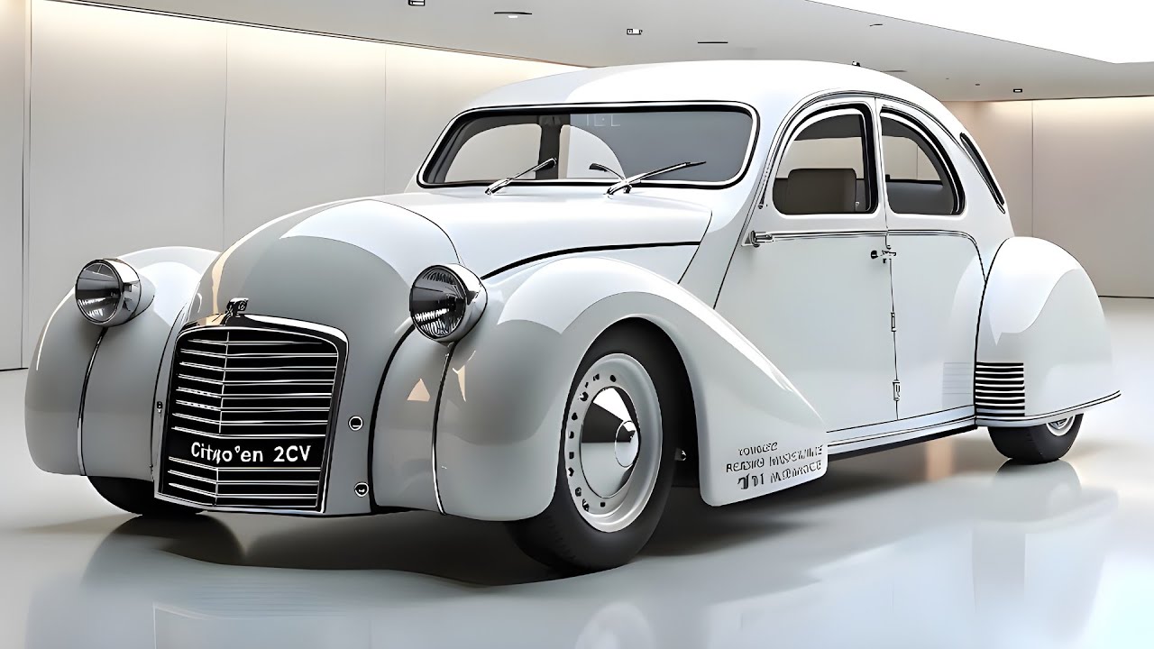 From Vintage to Futuristic: The 2025 Citroën 2CV Officially Revealed ...