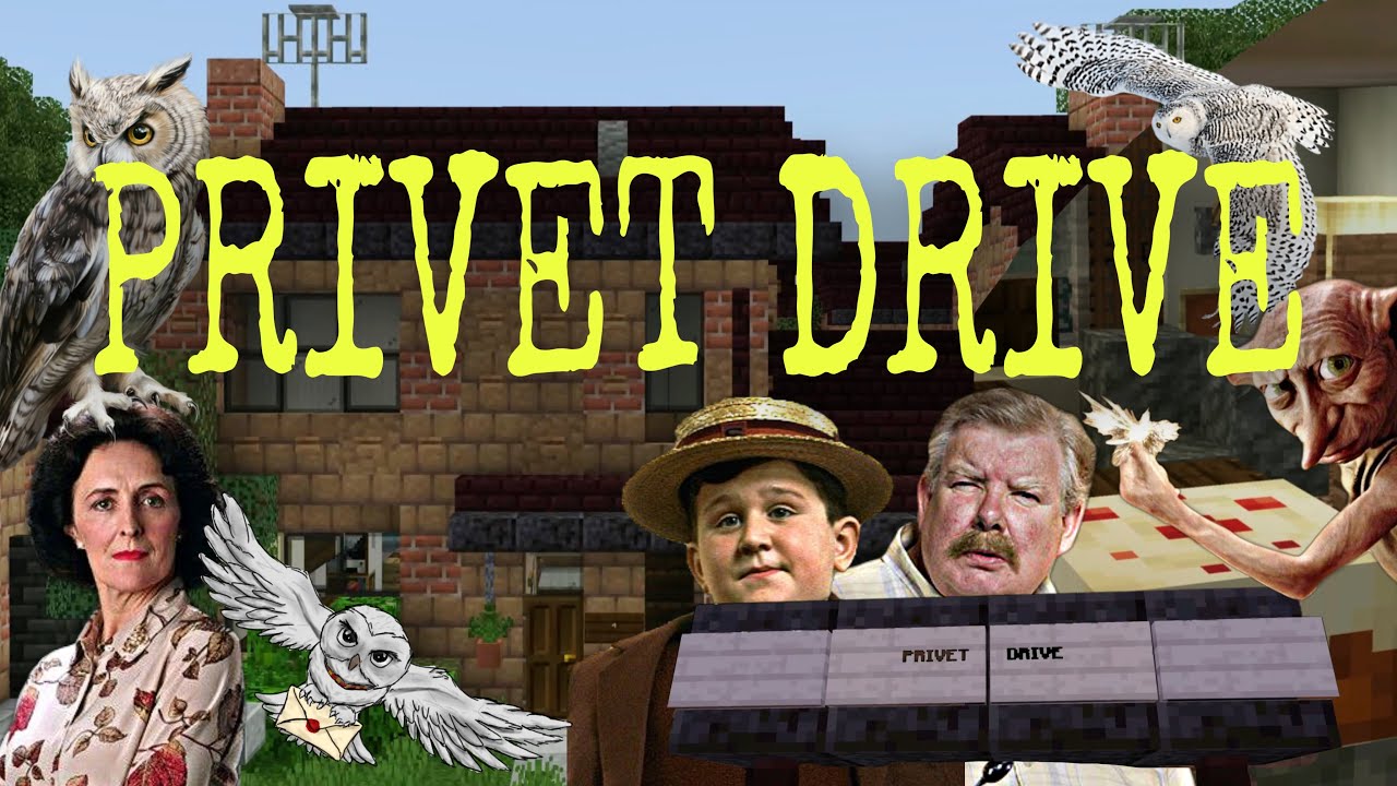 PRIVET DRIVE IN MINECRAFT (Harry Potter) - YouTube