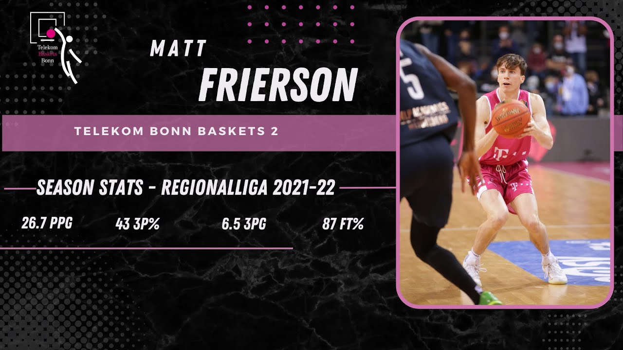 Matt Frierson Germany Season Highlights (2021-22) - YouTube