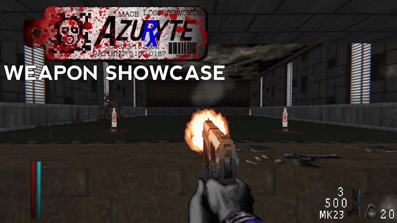 Doom mod weapon showcase: Azuryte (retake) - YouTube