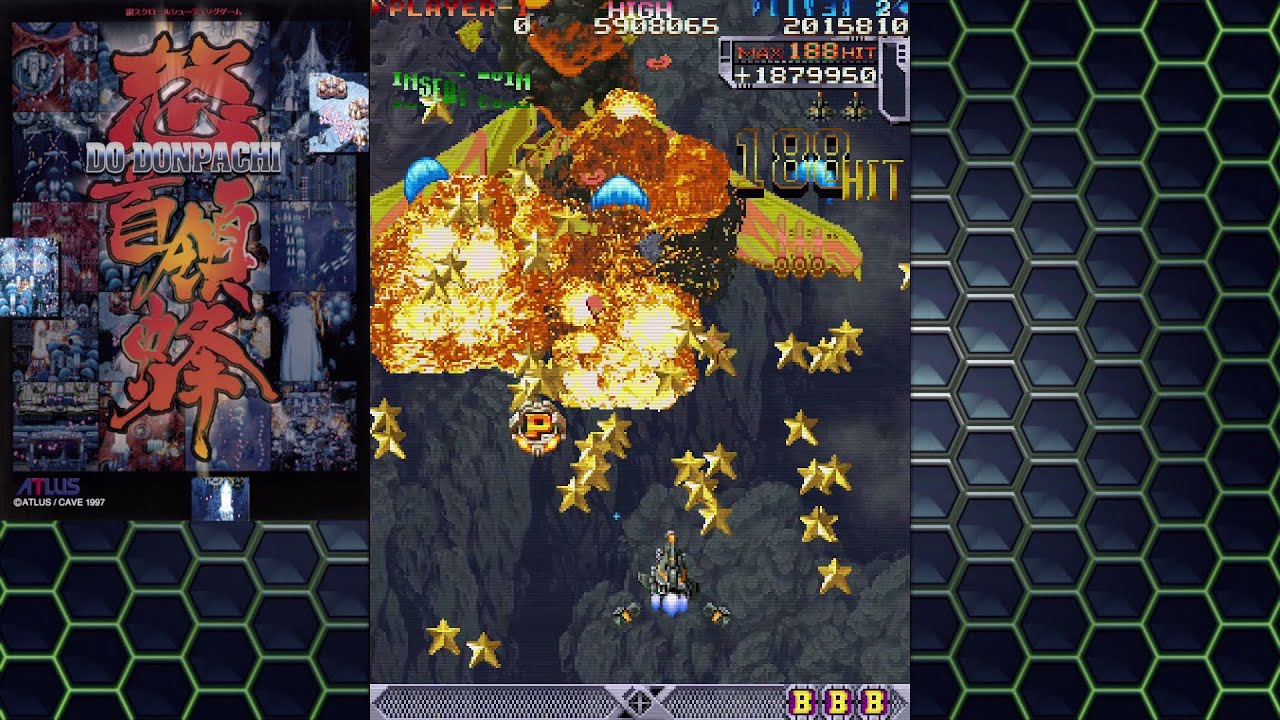 Dodonpachi - Stage 1-1 (C-L) Chaining Tutorial - YouTube