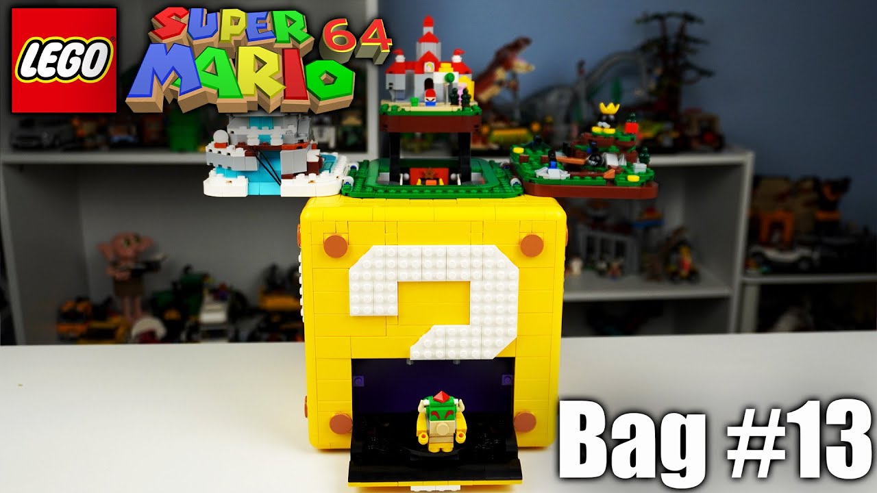LEGO Super Mario 64 Question Mark Block | Build Bag 13 - YouTube