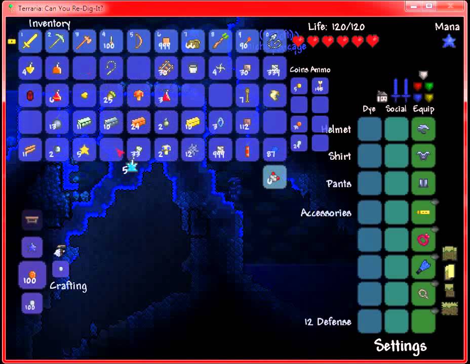 Terraria Lets Play, BEER! #10 (with Riley!) - YouTube