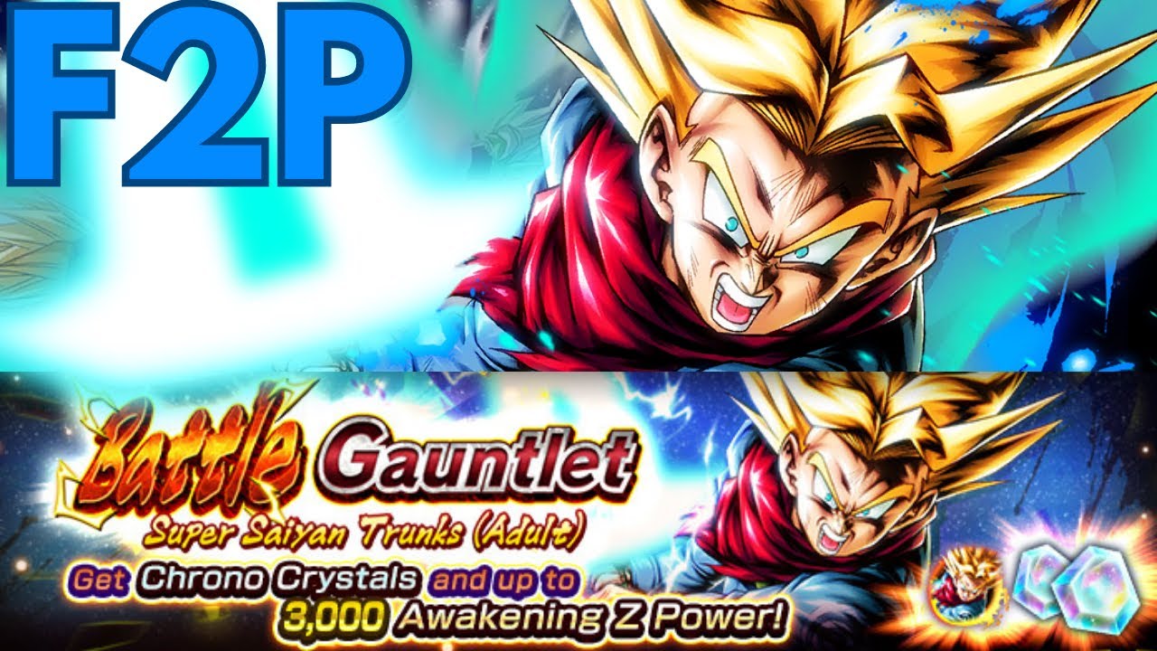 BEST TEAM For BATTLE GAUNTLET - SUPER SAIYAN TRUNKS (Adult) | F2P ...