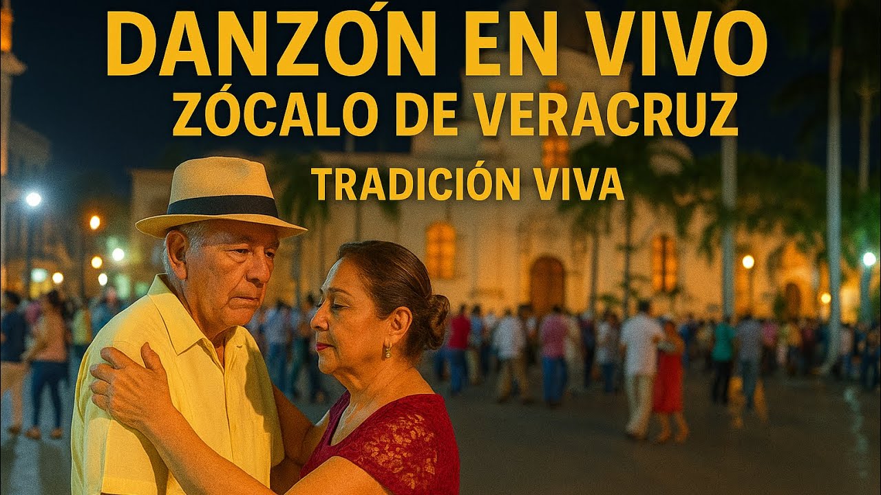 “Danzón en el Zócalo de Veracruz: Coreografía Impresionante y Tradición ...