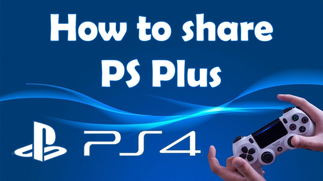 How to share ps plus with friends - YouTube