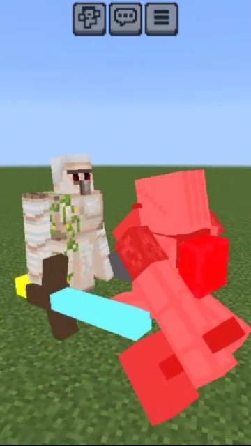 Defender Golem VS Defender Iron Golem | SHORT BATTLE | #minecraft # ...