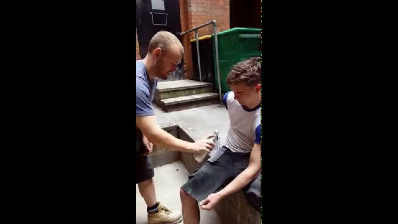 Workman Prank - On The Tools - YouTube