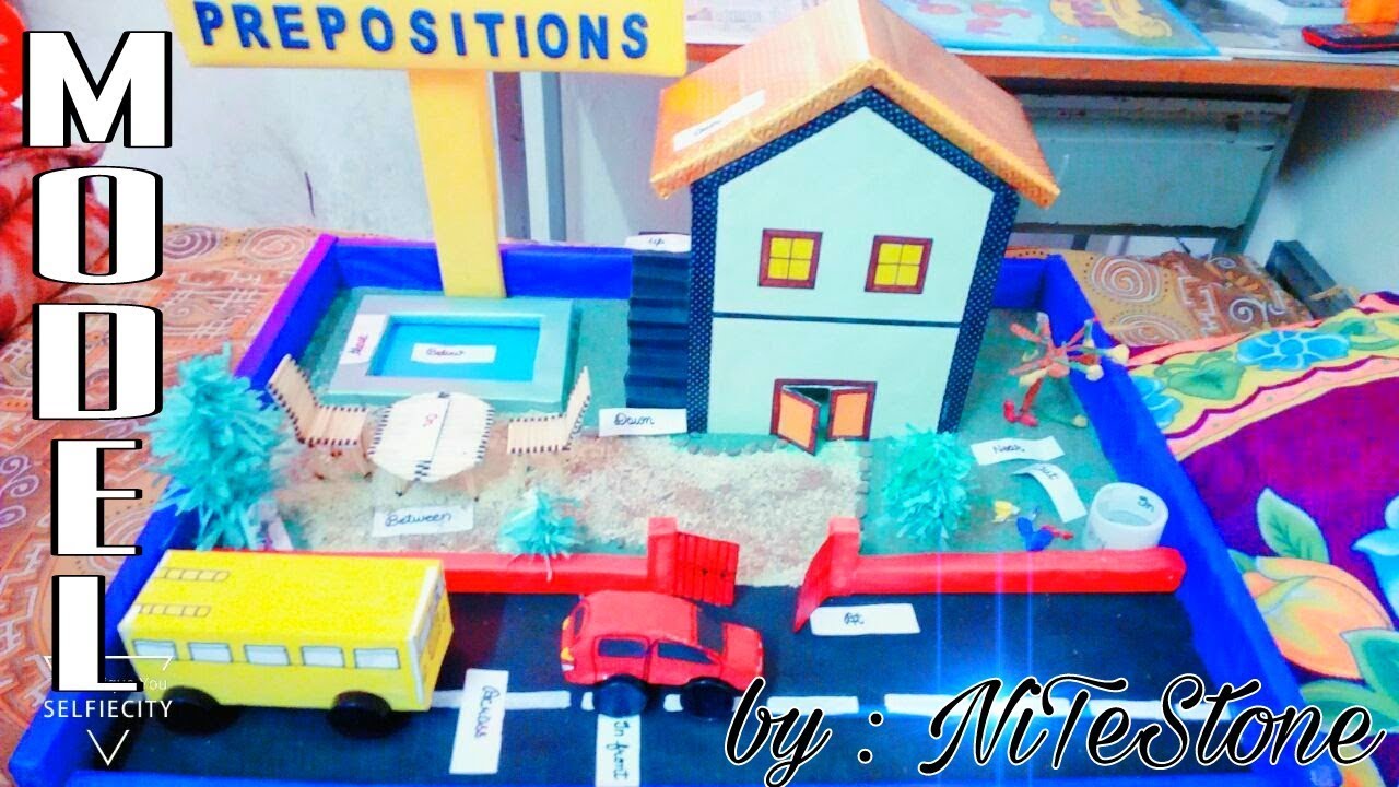 Prepositions Model : Simple and attractive exhibition - YouTube
