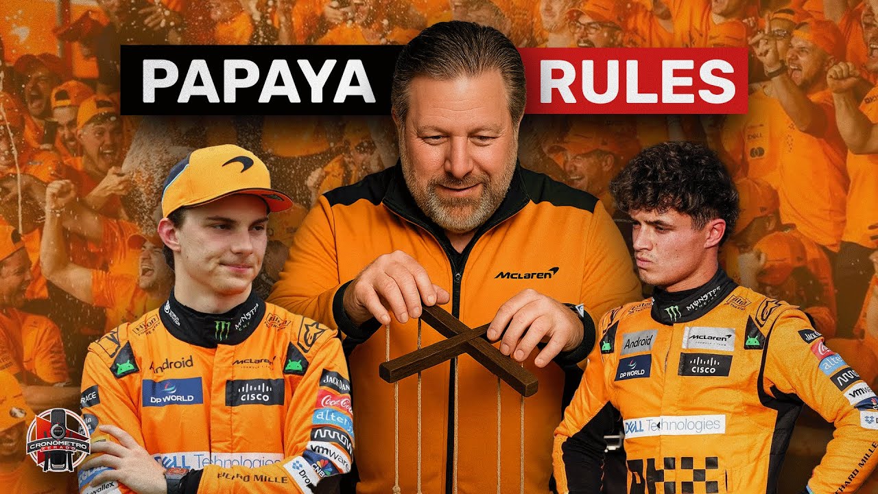 O que são as PAPAYA RULES da McLaren?! - YouTube