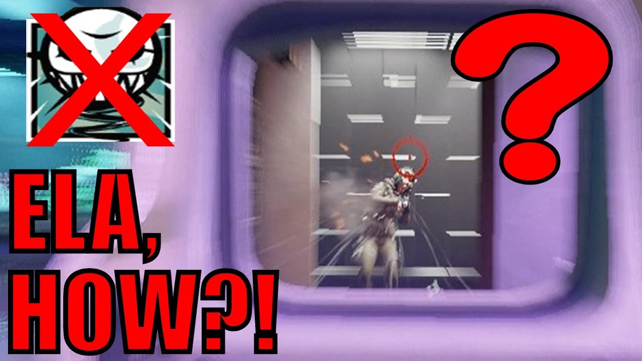 ELA MADE A MISTAKE! - Rainbow Six Siege Gameplay - YouTube