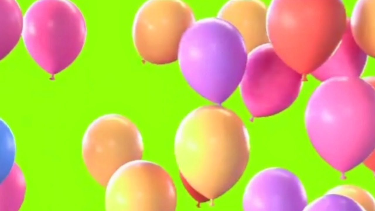 balloons green screen animation effects #Ballons #BallonsGreenScreen # ...