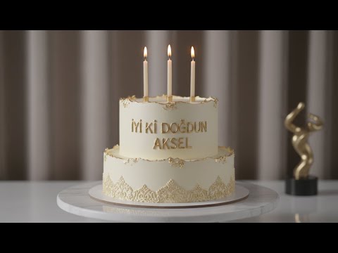 İyi Ki Doğdun Aksel 🎂 | İsme Özel Doğum Günü Şarkısı