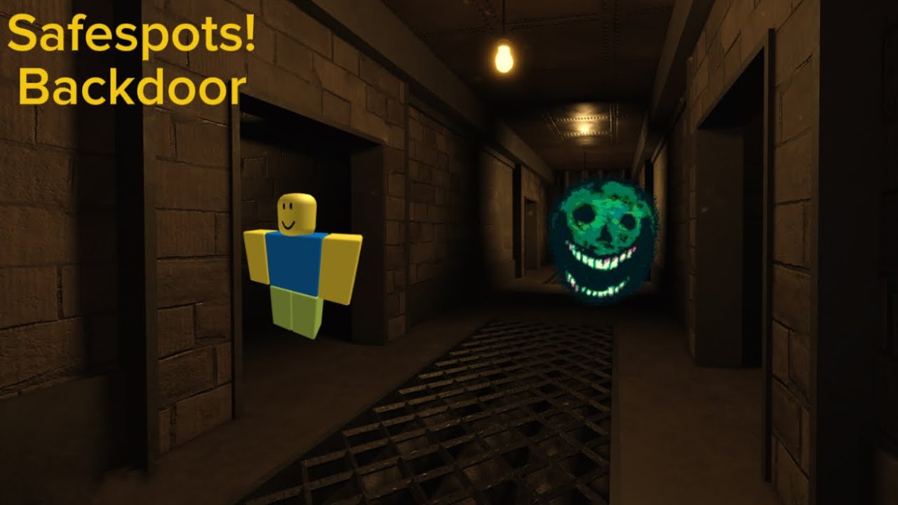 Backdoor Safespots! | Roblox Doors - YouTube
