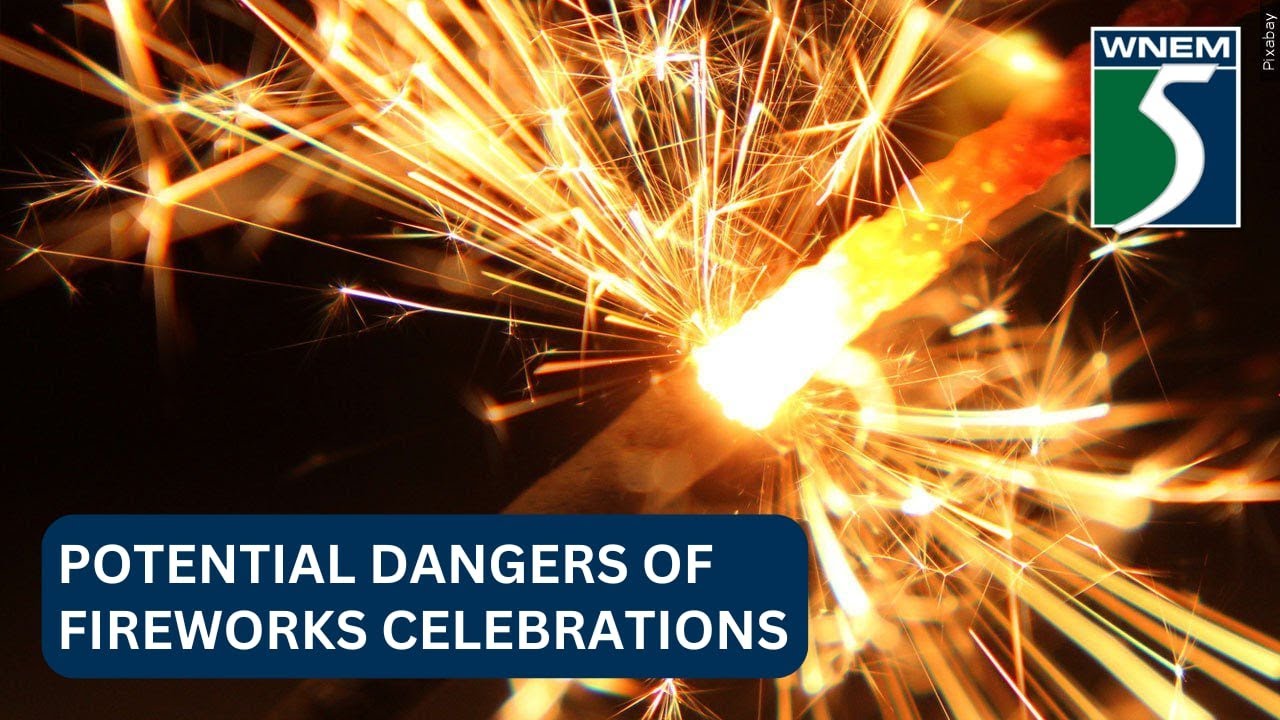 Potential dangers of fireworks celebrations - YouTube