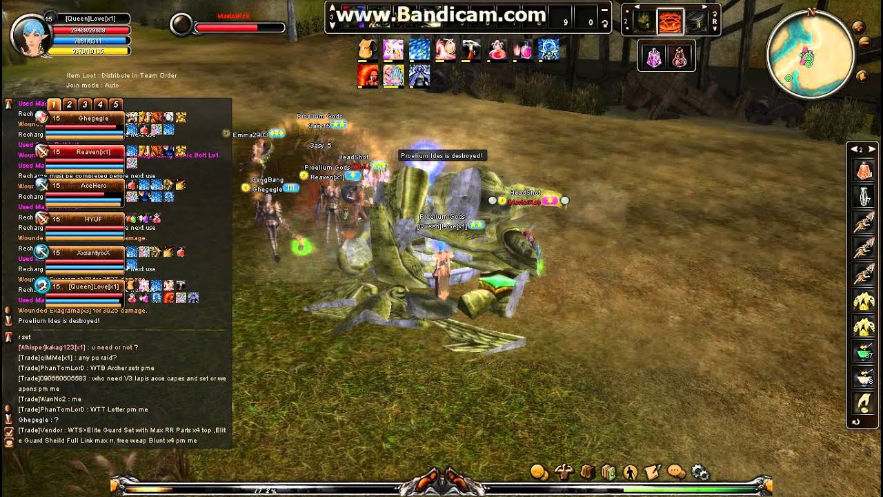 League of shaiya 1-15 Proelium pvp - YouTube