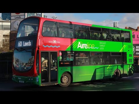 Route visual: Transdev Aireline 60 Leeds - Keighley - YouTube
