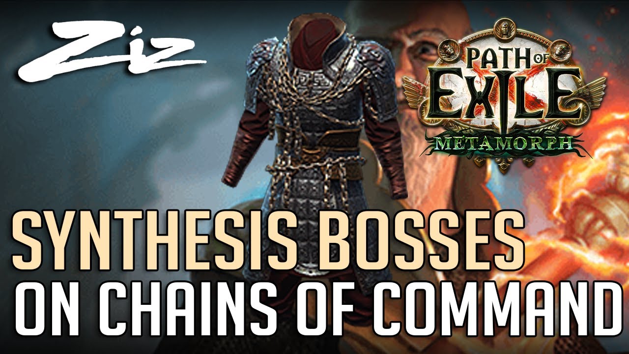Path of Exile - Zizaran - Synthesis Bosses on Chains of Command - YouTube
