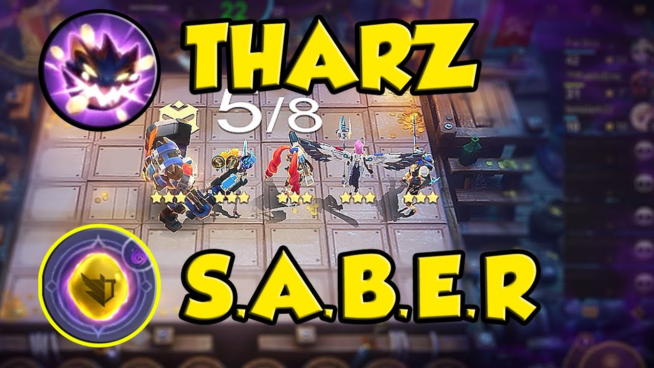Tharz 3 | S.A.B.E.R | Combo Auto win 2023 | Magic Chess Mobile Legend ...