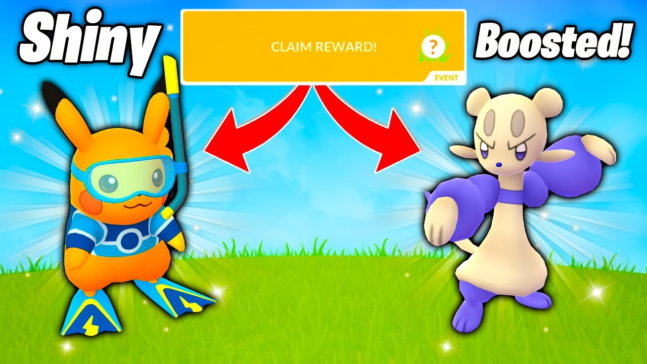 HOW TO GET SHINY MIENFOO & WORLD CHAMPION PIKACHU IN POKEMON GO! Shiny ...