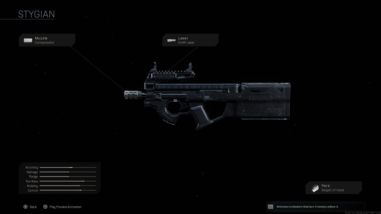 the HIDDEN P90 VARIANT in MODERN WARFARE(STYGIAN} - YouTube
