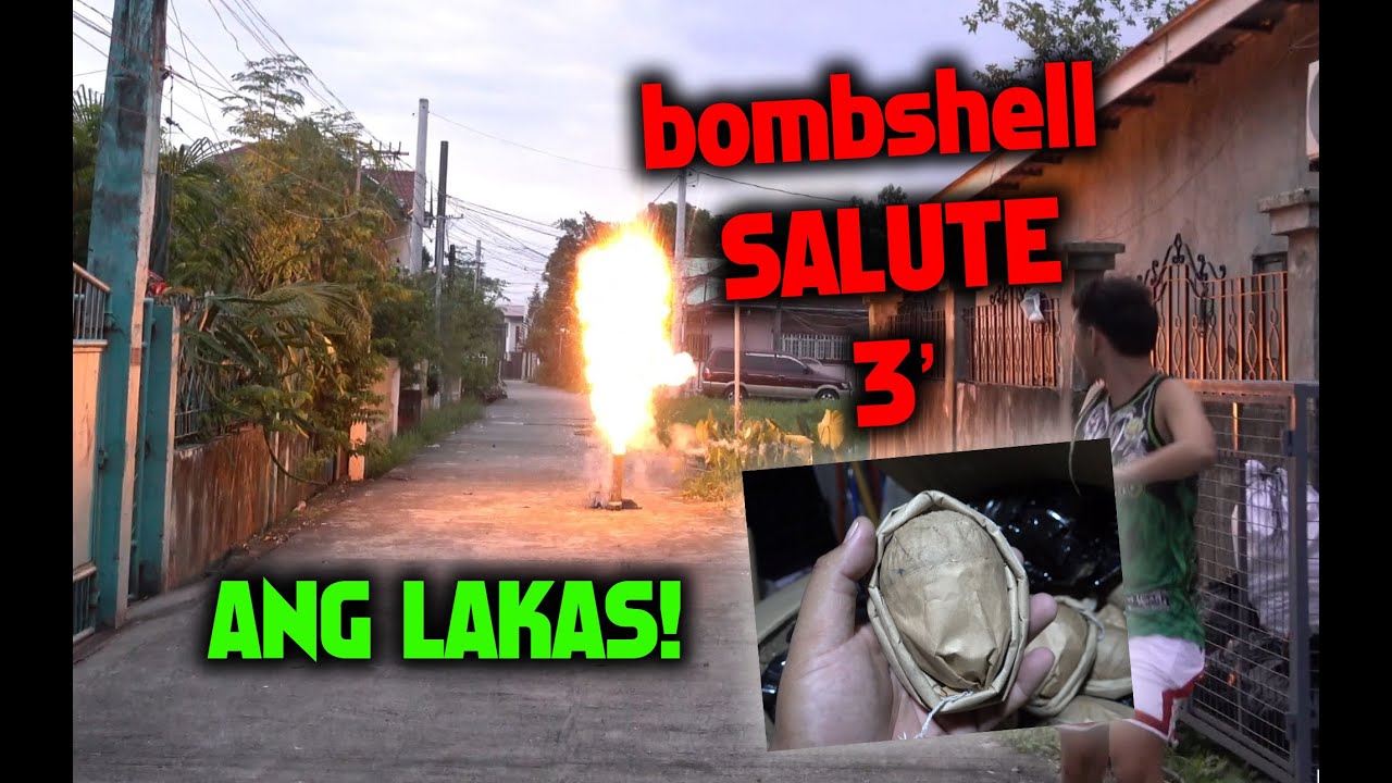 Lebrilla Bombshell Salute 3' test fire - YouTube