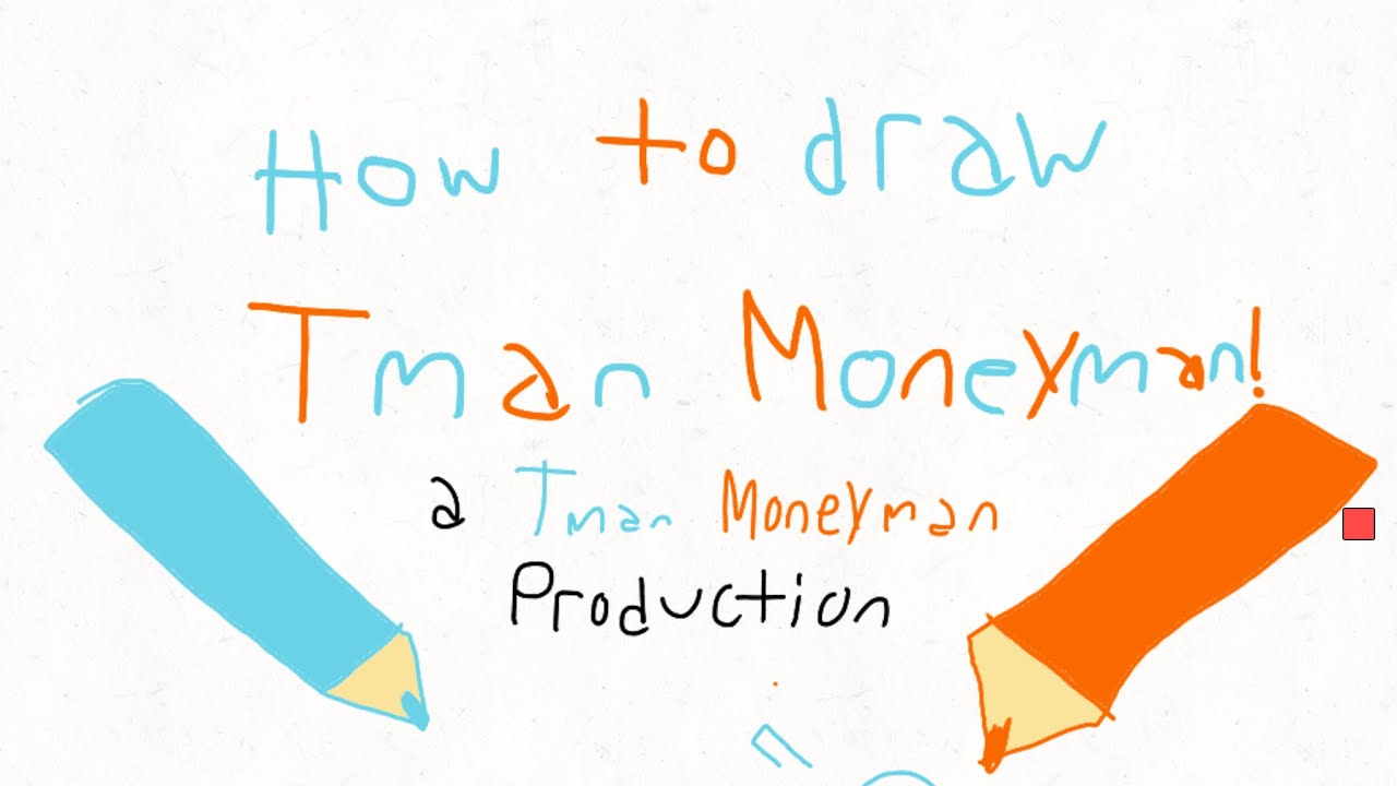 How to Draw Tman Moneyman #stikbot - YouTube
