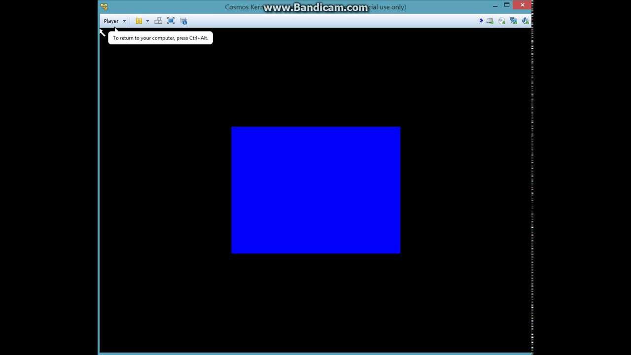 Cosmos Kernel 1 - Basic graphics / mouse - YouTube