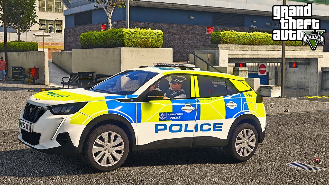 The Met's BRAND NEW NEW Electric Police Car! (Exclusive Mod) | GTA 5 UK ...