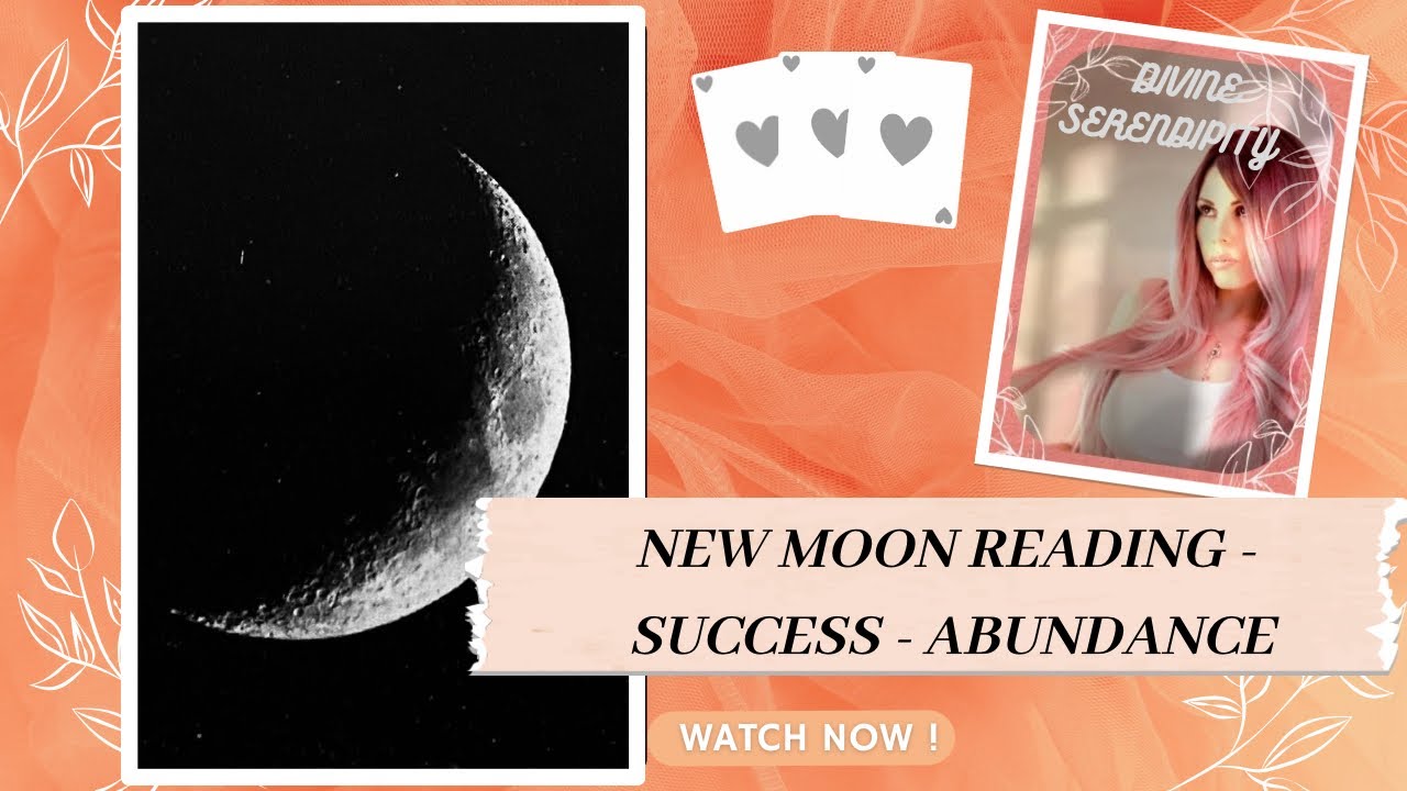 New Moon Card Reading - Success - Abundance - YouTube