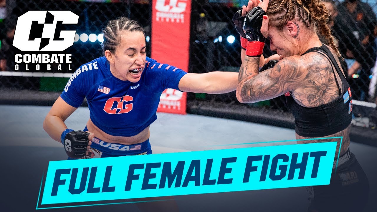 FULL FEMALE FIGHT - Melissa Amaya FOUGHT HARD and WON! - YouTube