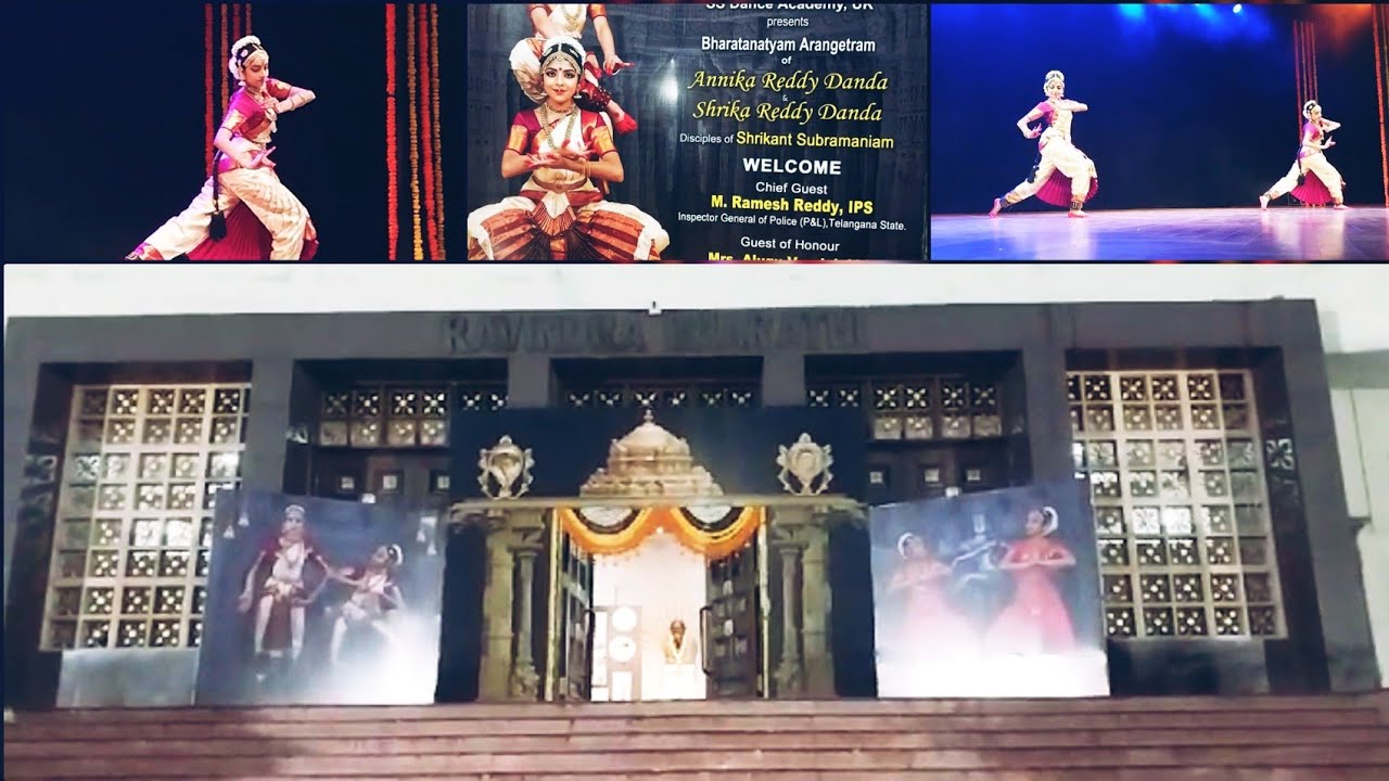 Annika Reddy Danda Shrika Reddy Danda Under Bharatanatyam Arangetram SS ...