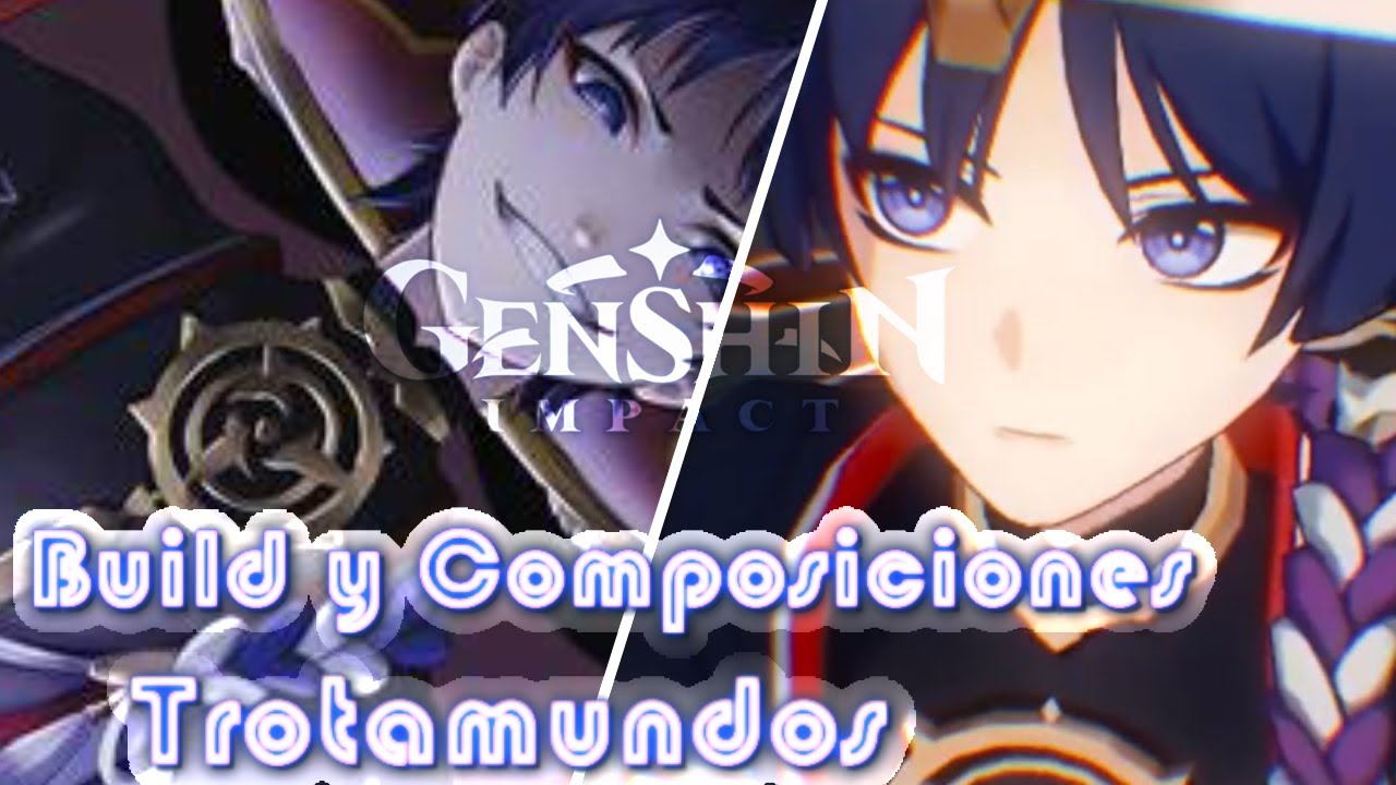 ¡SCARAMOUCHE posible build del Trotamundos - Genshin Impact - YouTube