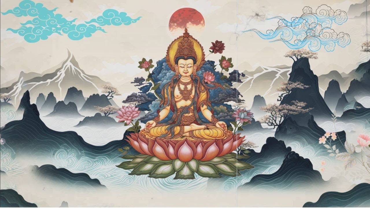 莲花生大士心咒\Padmasambhava Guru Rinpoche\蓮師心咒\Tibetan Healing Mantra ...