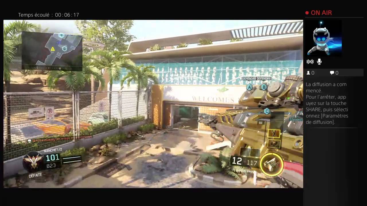 #12 Comment sortir de la map combine bo3 ps4 - YouTube