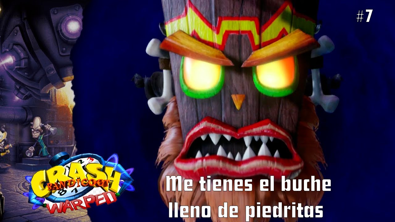 UKA UKA SE ENFADA CON NOSTROS // CRASH BANDICOOT 3: WARPED - YouTube